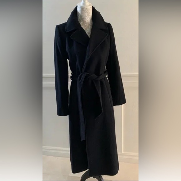 George Simonton | Jackets & Coats | George Simonton Black Couture Coat ...